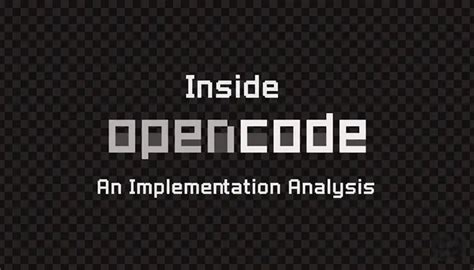 Opencode 实现分析 汇智网