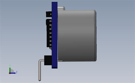传感器超声波模块solidworks 2014模型图纸下载 懒石网