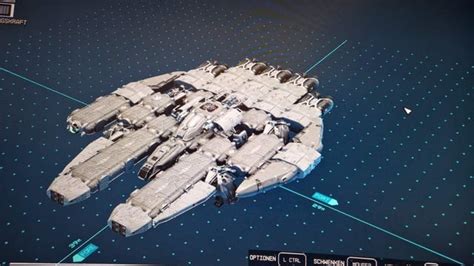 Fully Functional Millenium Falcon R Starfield