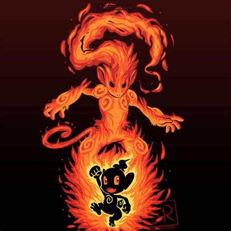 Chimchar Monferno Infernape Wallpaper