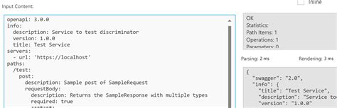 Schema Array Type With AnyOf And Discriminator Fails Validation Issue Microsoft OpenAPI
