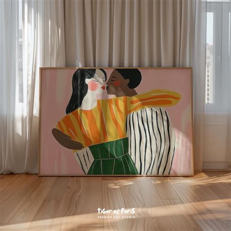 Interracial Art Etsy