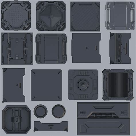 Ddm Lite Decal Machine 2 Ready Pack For Blender 3d 3d Model