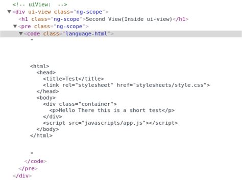 Html Angularjs UI Router Issue Stack Overflow