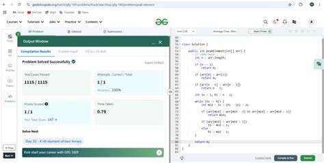 Aakanksha Chaudhari On Linkedin Gfg160 Gfg160 Geekstreak2024 Womenintech Problemsolving Dsa