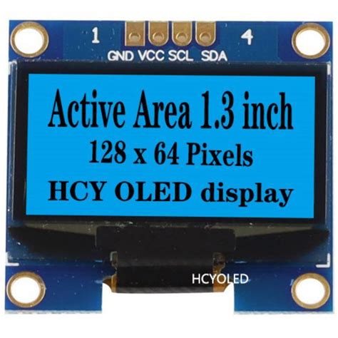 Choose Your Color Variant 1 3 Inch Blue OLED Display Module With 128X64 Resolution OLED