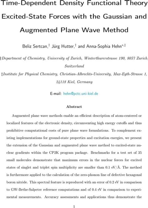 Time Dependent Density Functional Theory Excited State Forces With The Gaussian And Augmented