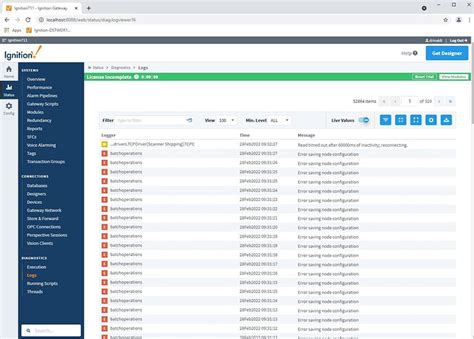 Error Saving Node Configuration Ignition Inductive Automation Forum