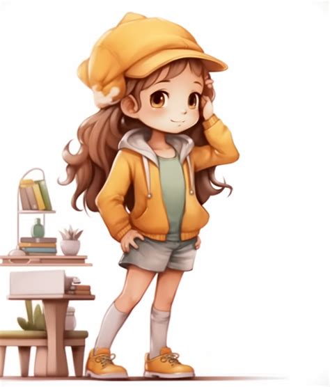 卡通女孩脚上加点地面元素多一些白色背景纯白背景完整身体 豆友QBdQ的Midjourney作品 豆绘AI 专业且免费的在线AI绘图设计平台轻松创作无限可能