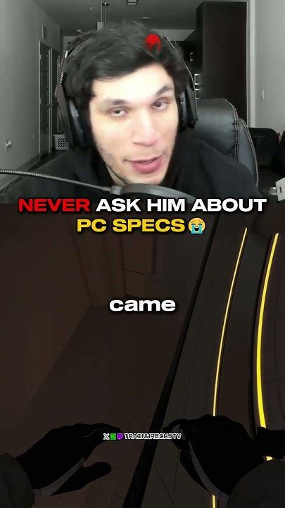 He Did Not Know What Ddr4 Is😭 Trainwreckstv Ddr4