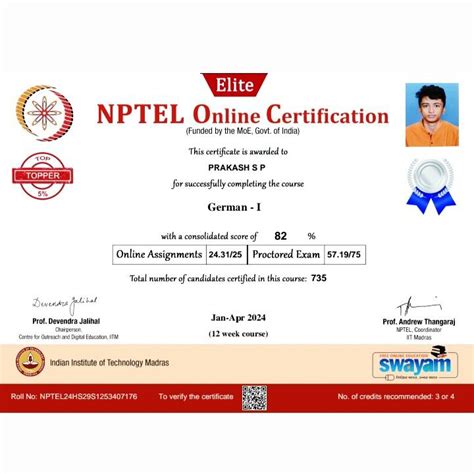 Sp Prakash On Linkedin Continuouslearning Achievement