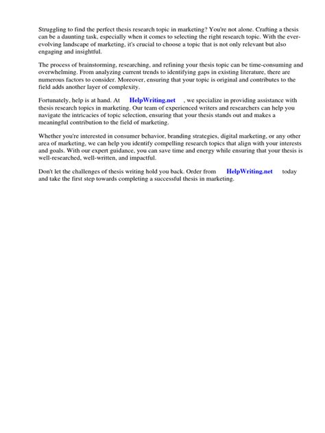 thesis research topics in marketing pdf social media popular