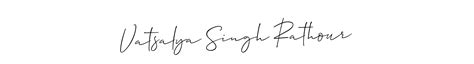 98 Vatsalya Singh Rathour Name Signature Style Ideas Latest Online