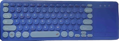 dual modes slim mini keyboard with touch pad bluetooth and 2 4ghz usb