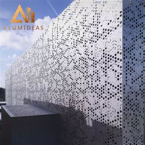 Perforated Metal Cladding Alumideas