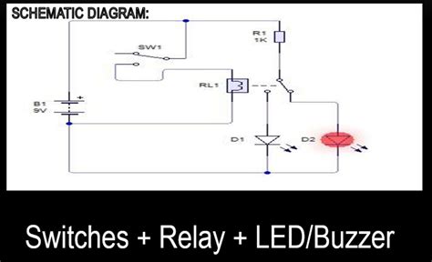 Solved Make A Simulated Circuit Of Relay As A Switch Ledbuzzer Using Course Hero