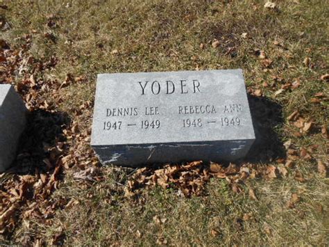 Rebecca Ann Yoder 1948 1949 Find A Grave Memorial