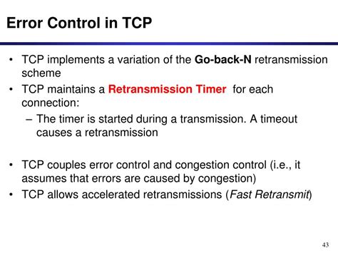 PPT TCP Part II PowerPoint Presentation Free Download ID 5322909