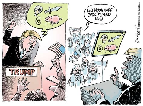 Chappatte On Trump And The Teleprompter The New York Times
