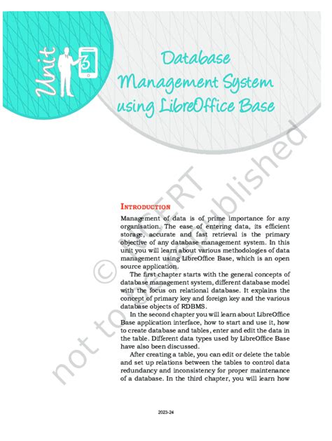 Fillable Online Ncert Nic 6 Benefits Of Using Database Management Systems Dbms Fax Email Print