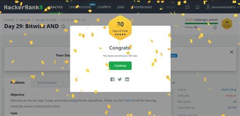 Shreenkhala Verma On Linkedin Hackerrank 30daysofcode Codingchallenge