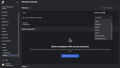 Workspaces Prefect Docs