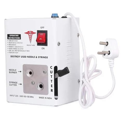Plastic Electric Needle Destroyer Machine At ₹ 850piece In Thane Id