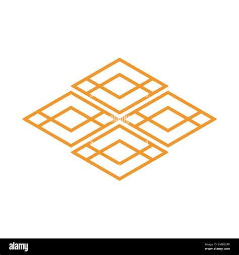 modern geometric hexagonal shape design element Stock Photo - Alamy