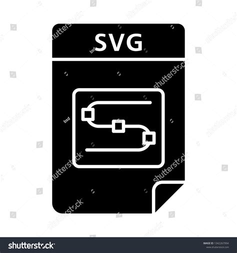 Svg File Glyph Icon Scalable Vector Stock Vector Royalty Free