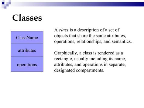 Class Diagrams Ppt
