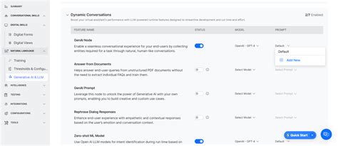 GEN AI Node Incorrect Conv Status Generates Error XO Platform Kore Ai Bot Developers Community