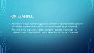 Computer Ethics PPT