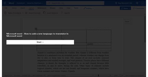 Microsoft Word How To Add A New Language To Translator In Microsoft Word
