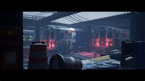 Artstation New York Train Asset Pack Game Assets