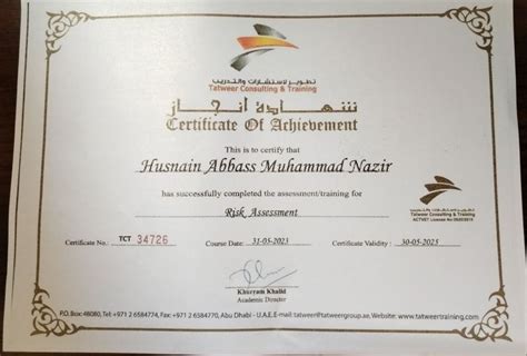 husnain abbass on linkedin risk assessments should always be carried