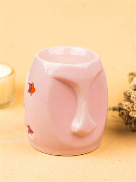 Buy Auradecor Pink Heat Face Shaped Heat Diffuser Set Aroma Oil Diffusers For Unisex 26358988