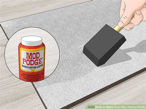 How To Make Your Own Canvas Prints With Pictures WikiHow