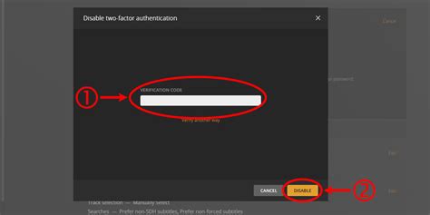 how to disable two factor authentication for a plex account plexopedia