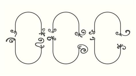 Vintage Ornamental Frame Set Ornate Vintage Rectangle Frames And Vintage Ornamental Frame Set Ornate Vintage Rectangle Frames And