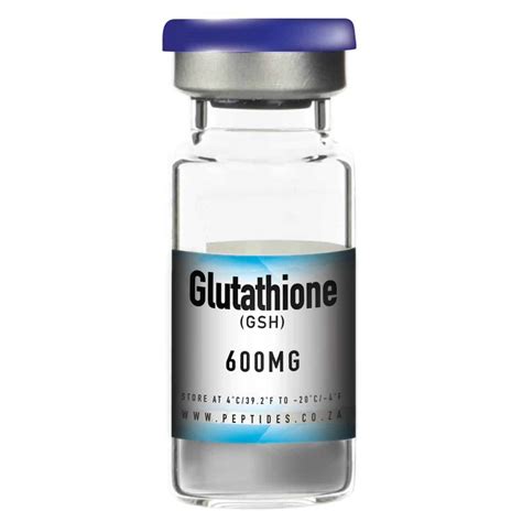 Buy Glutathione Gsh 600mg Per Vial Research Peptides South Africa