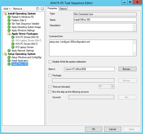Deploying Office 365 Pro Plus Via Windows Image Or Sccm Crst Support