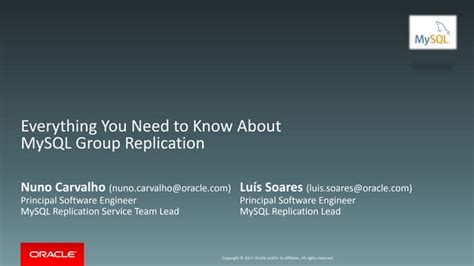 Everything You Need To Know About Mysql Group Replication Pdf