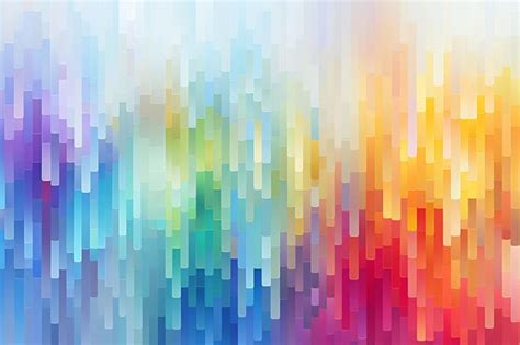 Geometrical Mosaic Rectangle Background Premium Ai Generated Image