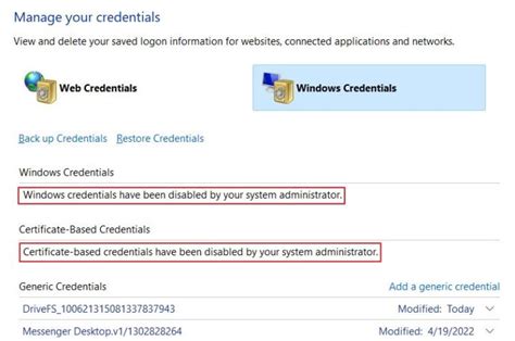 What Is Windows Credential Manager Add Edit Save Restore Your Passwords