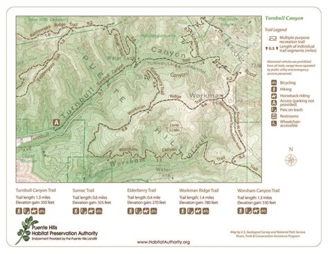 Trail Maps Puente Hills Habitat Preservation Authority