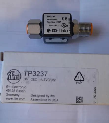 Unidade Eletrônica De Sensores De Temperatura Ifm Tp3237 Parcelamento Sem Juros