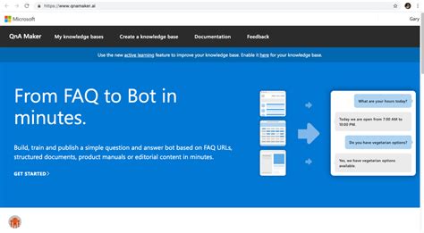 Creating An Azure Qanda Faq Chat Bot Geektechstuff