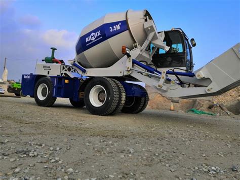 Self Loading Concrete Mixer Indonesia From Aimix Group