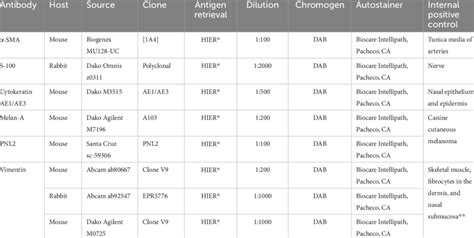 Antibodies With Source Clone Manufacturer Concentration Used
