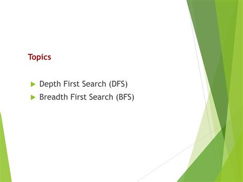 Bfs And Dfs Pptx